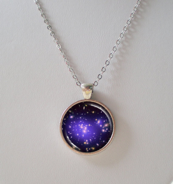 Galaxy Necklace -galaxy Cluster Abell 1689 & Dark Matters - Galaxy ...